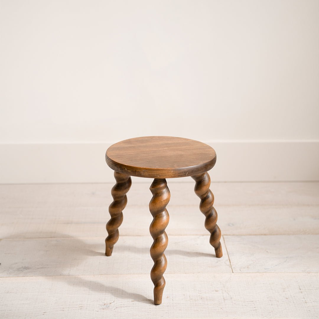 Stool with Twisted Legs